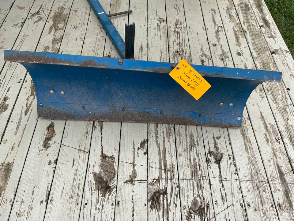 FORD LT75 Tractor 42” Snow Blade With Front Guide Bracket | eBay