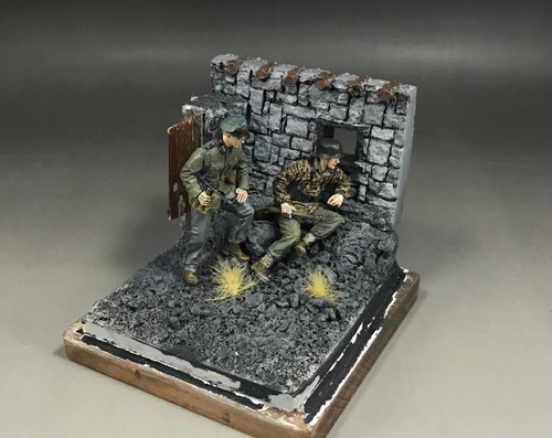 1/35 Built and Painted Resin WWII Figure Diorama Base A for Figure ...
