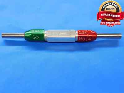 .2600 & .2630 PIN PLUG GAGE GO NO GO .2656 -.0026 17/64 6.680 mm .260 ...