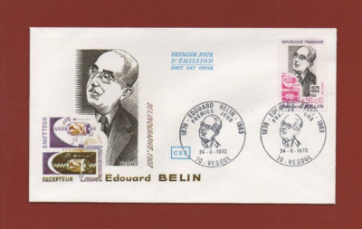FDC 1972 - Edward Belin - 1876-1963 ( Ref. 4140) | eBay
