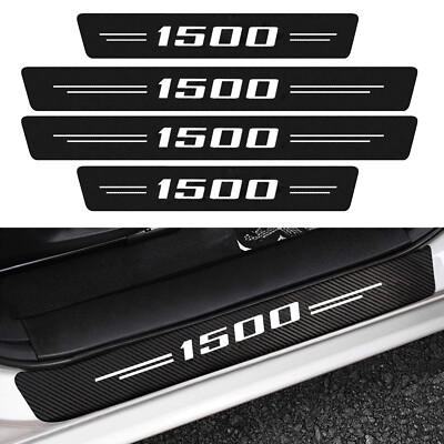 4 For Dodge Ram 1500 Accessories Cab Pickup Door Sill Plate Step ...