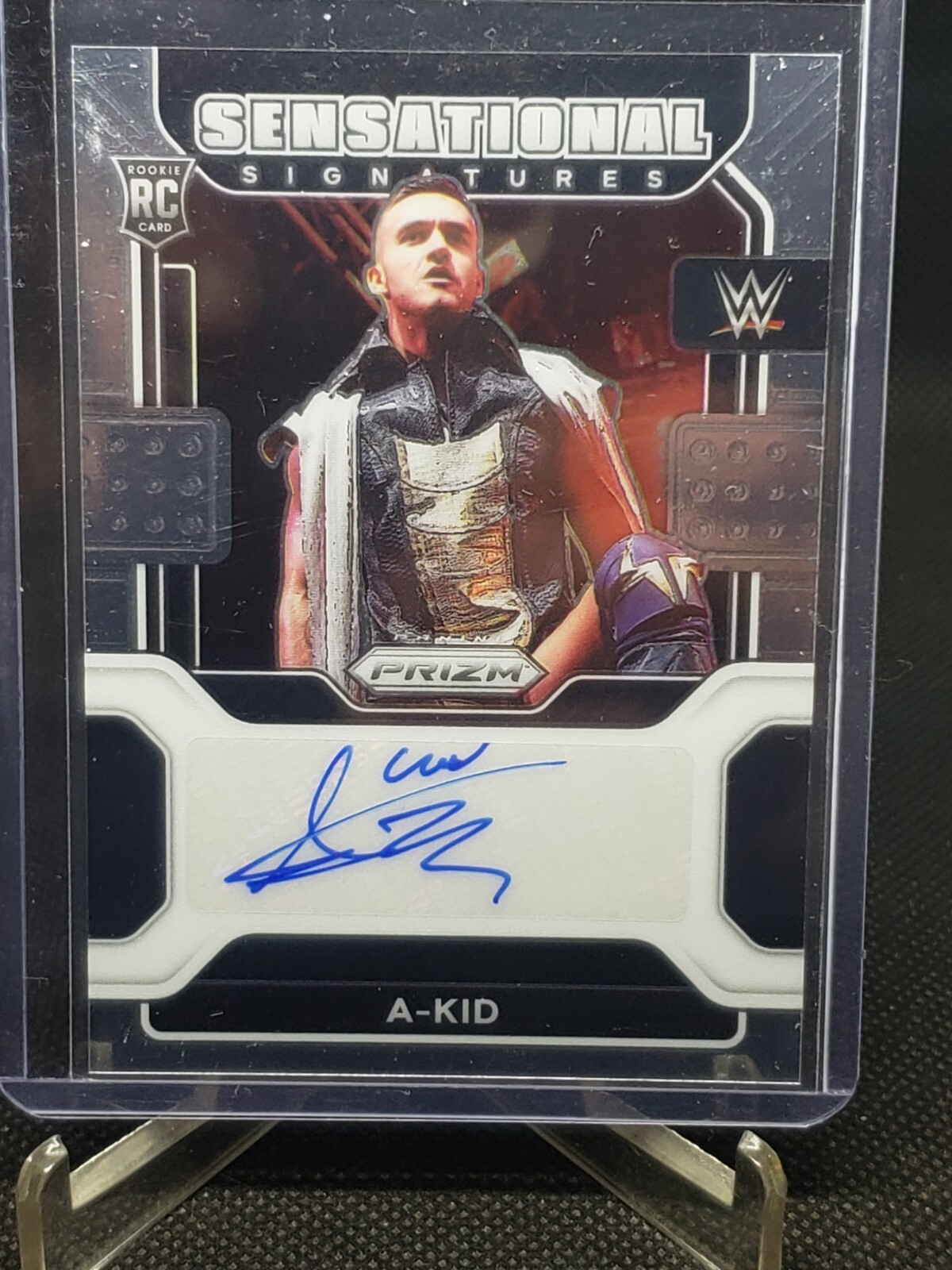A-Kid 2022 Panini Prizm WWE Autograph Card Auto | eBay