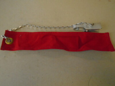 1 EA NOS 11" CLOTH WARNING STREAMER WITH CLIP P/N: S85204 | eBay