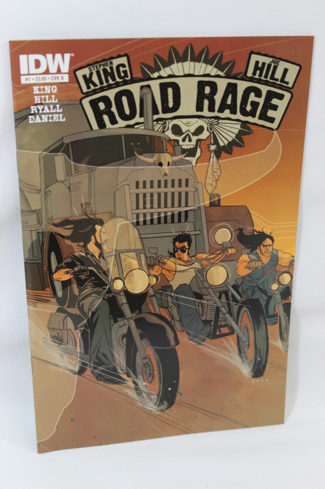 Road Rage #1 #2 #3 #4 Comic Set 1st Print 2012 IDW Stephen King Joe ...