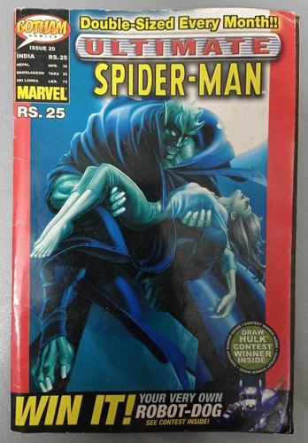 Rare Vintage Collectable Marvel Gotham Comics - Spiderman India edition ...