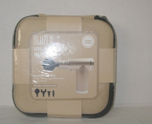 New Bluzen Mini Percussion Massager - Maximum Strength - 4 Massage ...