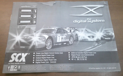 SCX Digital Slot Car ~Manual ~The Digital System ~1:32 Scale Racing ...