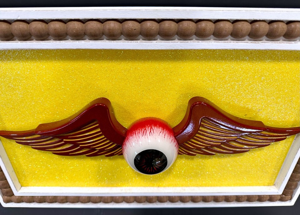 Custom Made 3-Dimensional Von Dutch Flying Eyeball Wall Hanging Art ...
