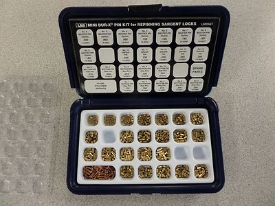 LAB LMDSGT SARGENT MINI DUR-X LOCK PINNING KIT | eBay