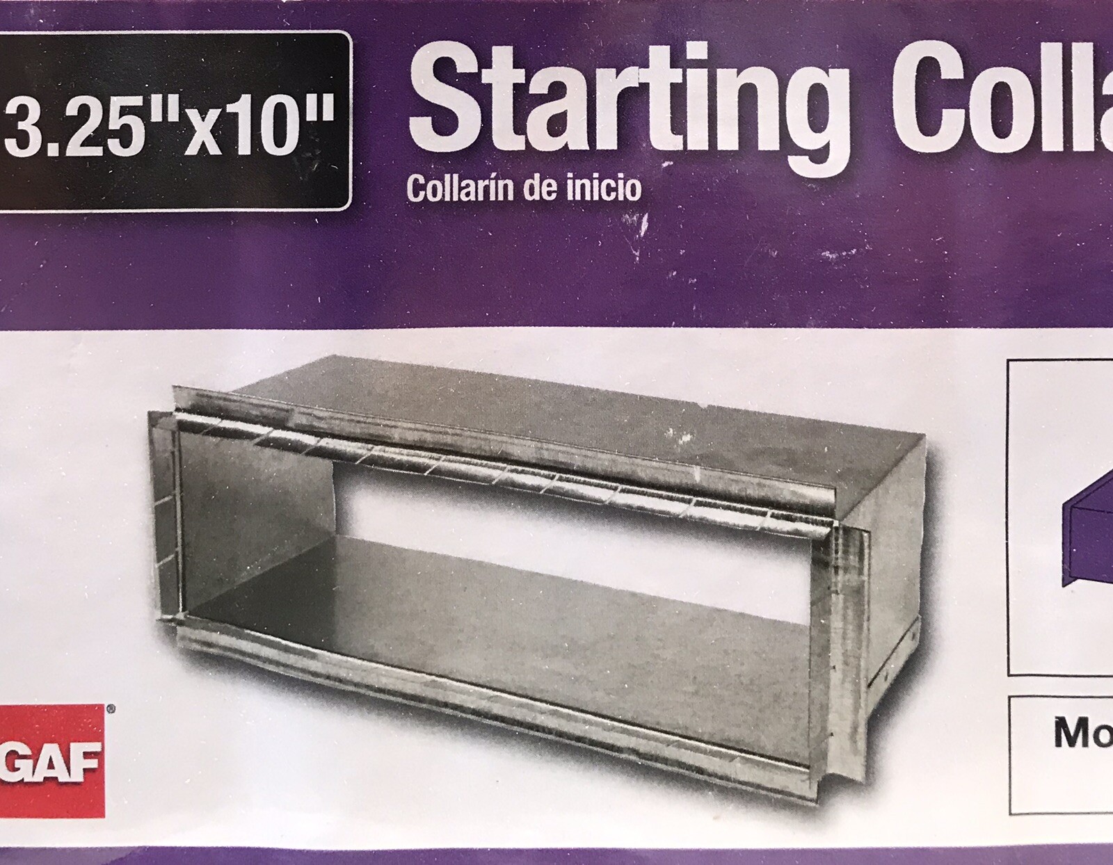 IMPERIAL 3.25-in x 10-in Galvanized Steel Rectangular Stack Duct ...