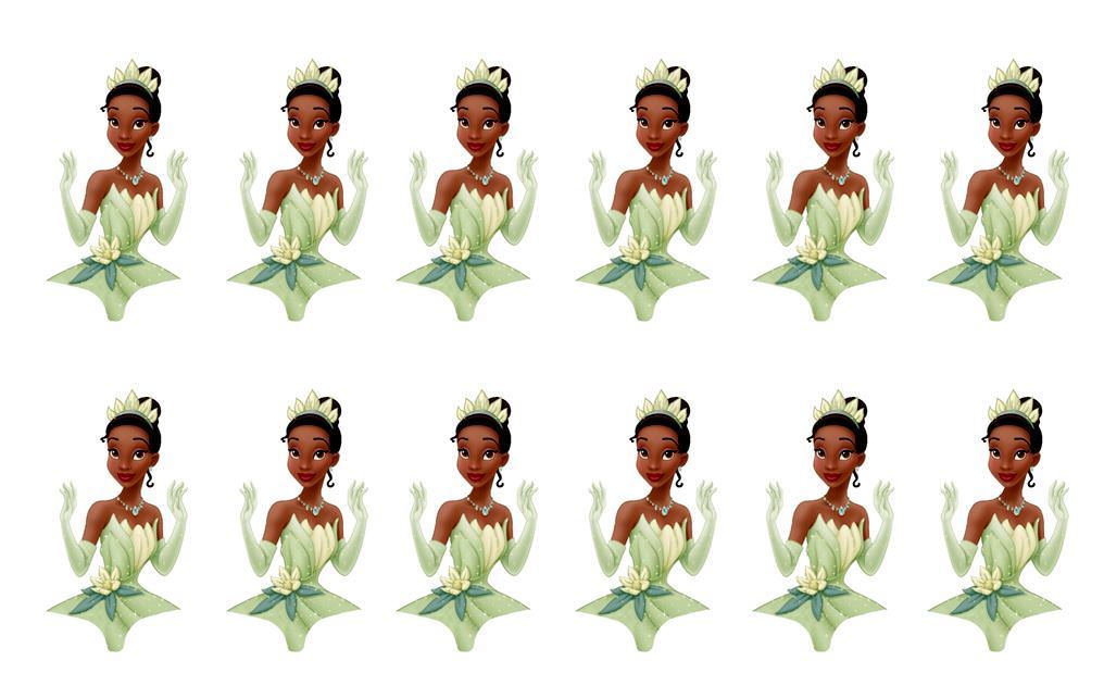 24 Half Body Princess Theme Party Edible Wafer Cup Cake Toppers | eBay UK