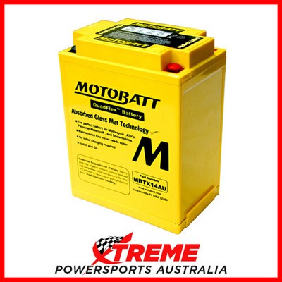 Motobatt 12V 210 CCA MBTX14AU For Suzuki GSX750ES 1982-1985 Motobatt ...