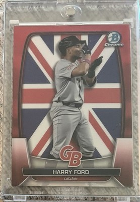 Harry Ford 2023 Bowman Chrome WBC Flag RED Refractor /5 WBC-35 Mariners | eBay