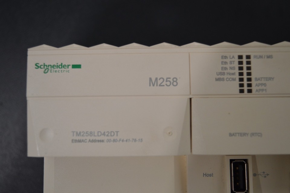 Schneider Electric Modicon Compact PLC, M258, TM258LD42DT | eBay