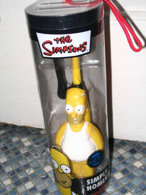 Simply Homer Simpson Electric Rotary Toothbrush RARE Collectable ...