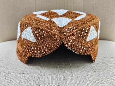 Sindhi Hat Men Round Front Cut Ethnic Topi Handmade Embroidery Hat ...