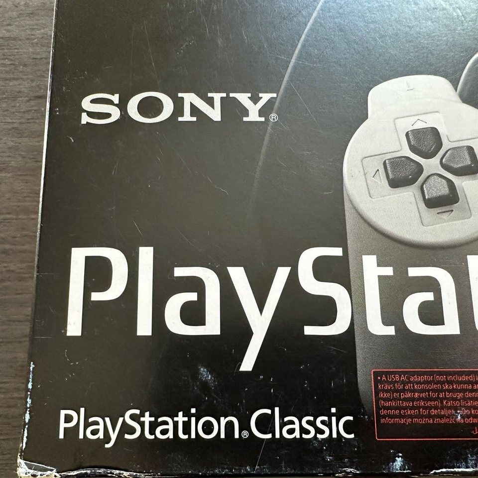 European Sony PlayStation Classic Mini 2018 Edition Game Console EU PS1 ...