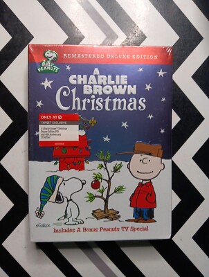 NEW A Charlie Brown Christmas Remastered Deluxe Edition DVD W/ Bonus ...
