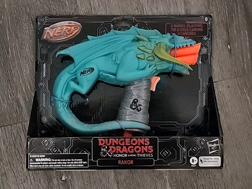 Nerf -Dungeons&Dragons - Honor Among Thieves Rakor -Blaster 4 Elite 2.0 ...