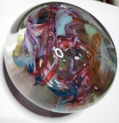 Vintage RARE Hand Blown Studio Art Glass Signed Savage Lizard 88 ...