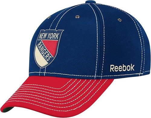 NHL New York Rangers Reebok Adult Structured Flex Fit Cap Hat NEW! | eBay