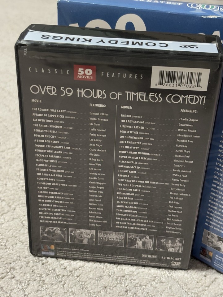 100 Greatest Comedy Classics 24 Disc Set | eBay