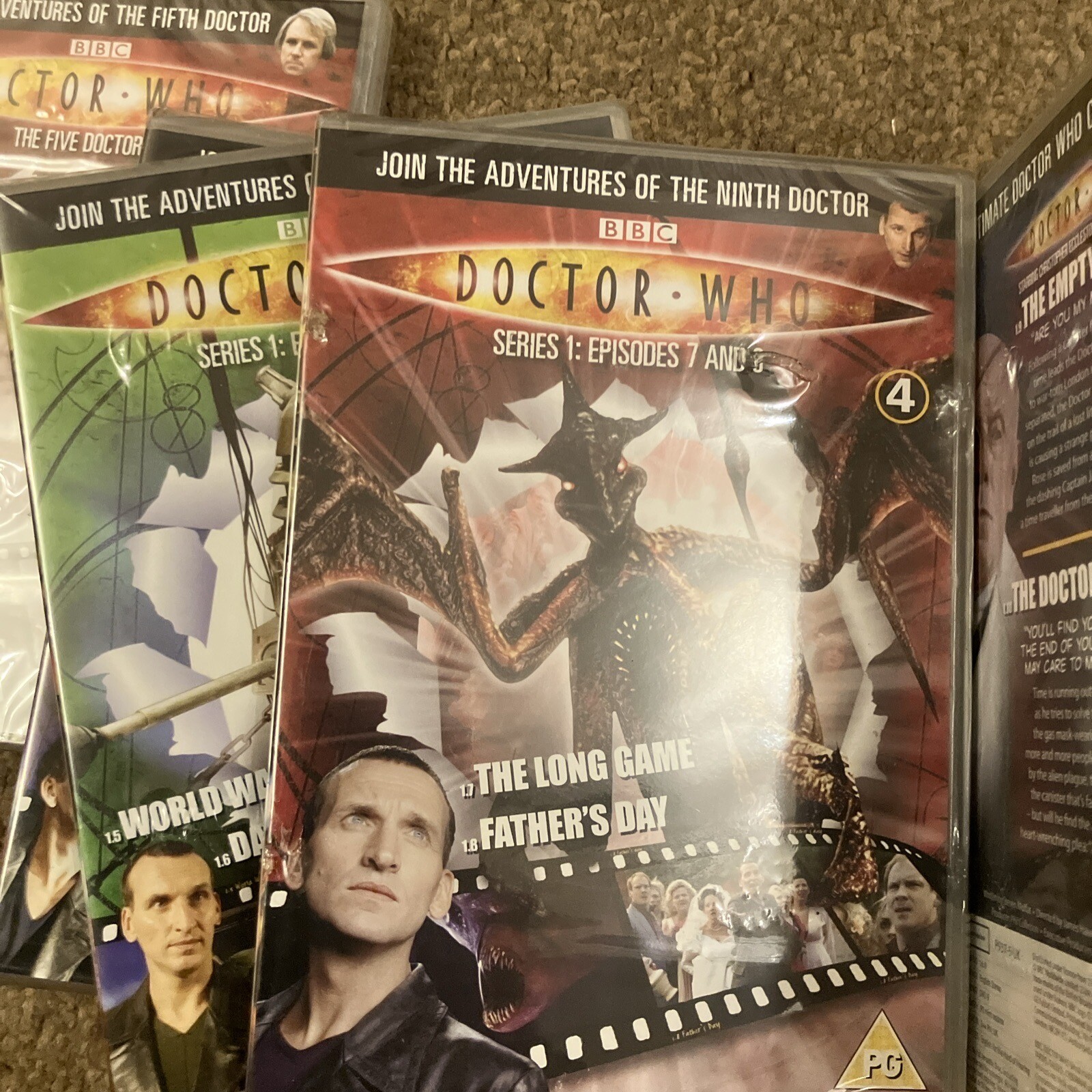 Doctor Who DVD Files Set Discs 1-50 Sealed Collectors +bonus disc | eBay UK