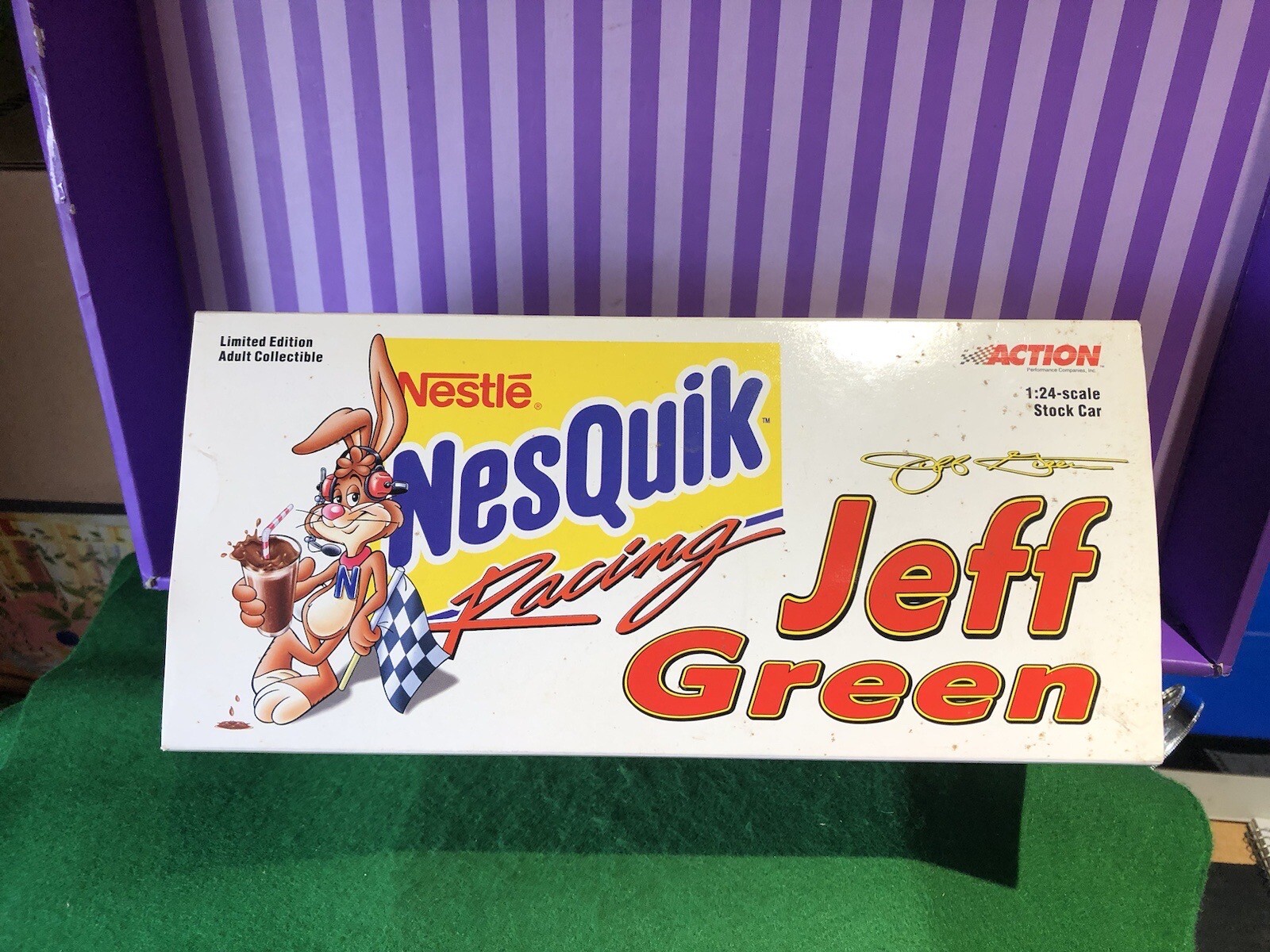 RARE 1/24 Action 2000 Jeff Green #10 NesQuik Monte Carlo SIGNED RACE ...