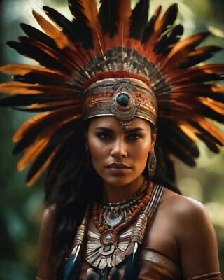 Native American Girl Model Photo Risque 8x10 Art Print C10855 | eBay