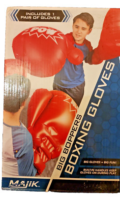 Big Boppers Red Jumbo Boxing Gloves Inflatable Gloves (BYT) | eBay