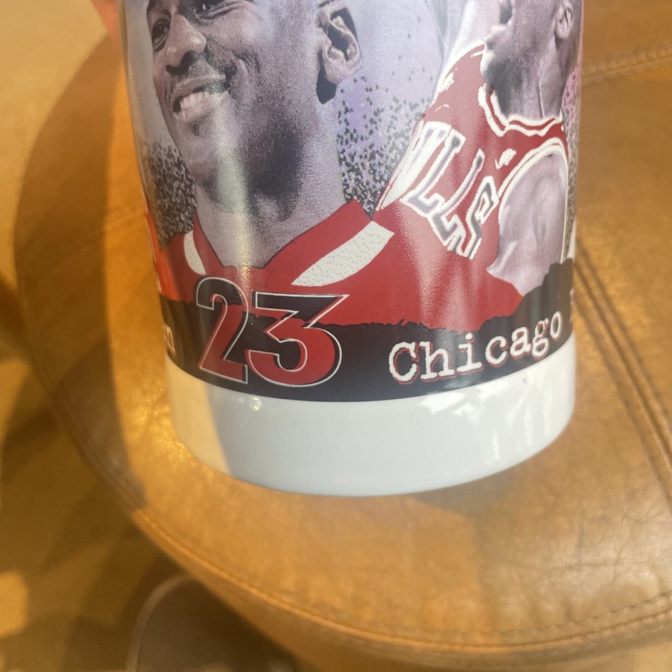 1997 Michael Jordan Chicago Bulls Upper Deck Commemorative Tankard Mug ...