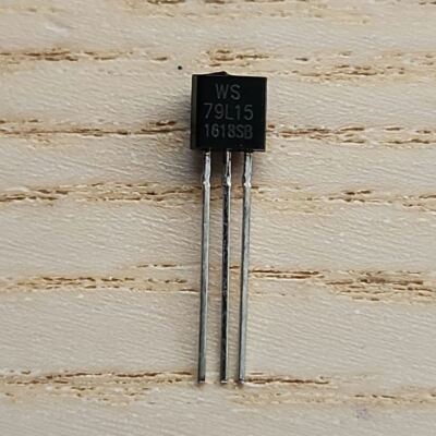 5pcs 79L15 WS79L15 -15V 100mA Negative Voltage Regulator AU STOCK FAST ...