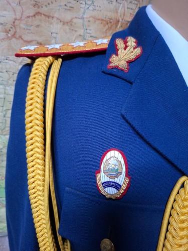 Romanian uniform ceremony army general highest rank from the communist ...