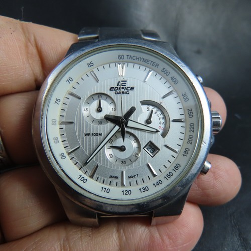 EFR-500 Casio Edifice Chronograph Quartz Men Watch | eBay