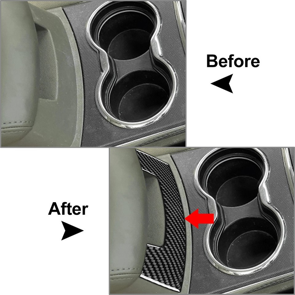 Black Center Armrest Lower Panel Cover Trim For Chrysler 300 300C Dodge ...