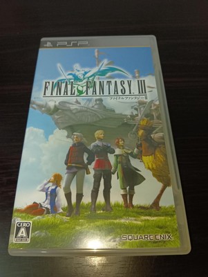 Final Fantasy III 3 PSP Square Enix Sony PlayStation From Japan ...