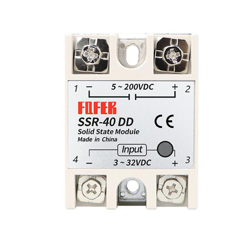 Single Phase Solid State Relay Module DC - DC SSR 10DD - 100DD DC3-32V ...