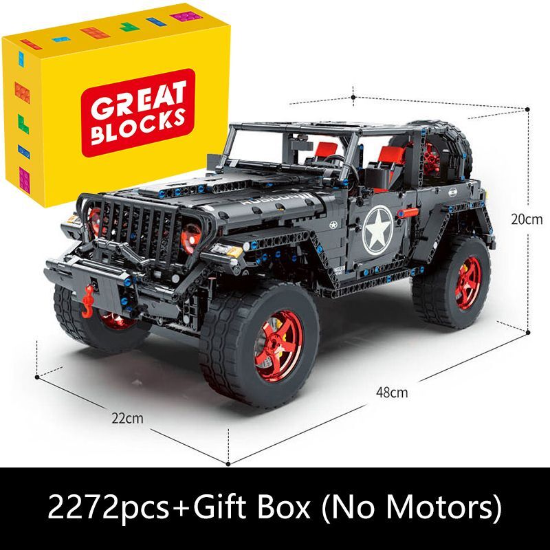 Technical Car APP Remote Control J902 Power Bricks SUV Building Blocks ...