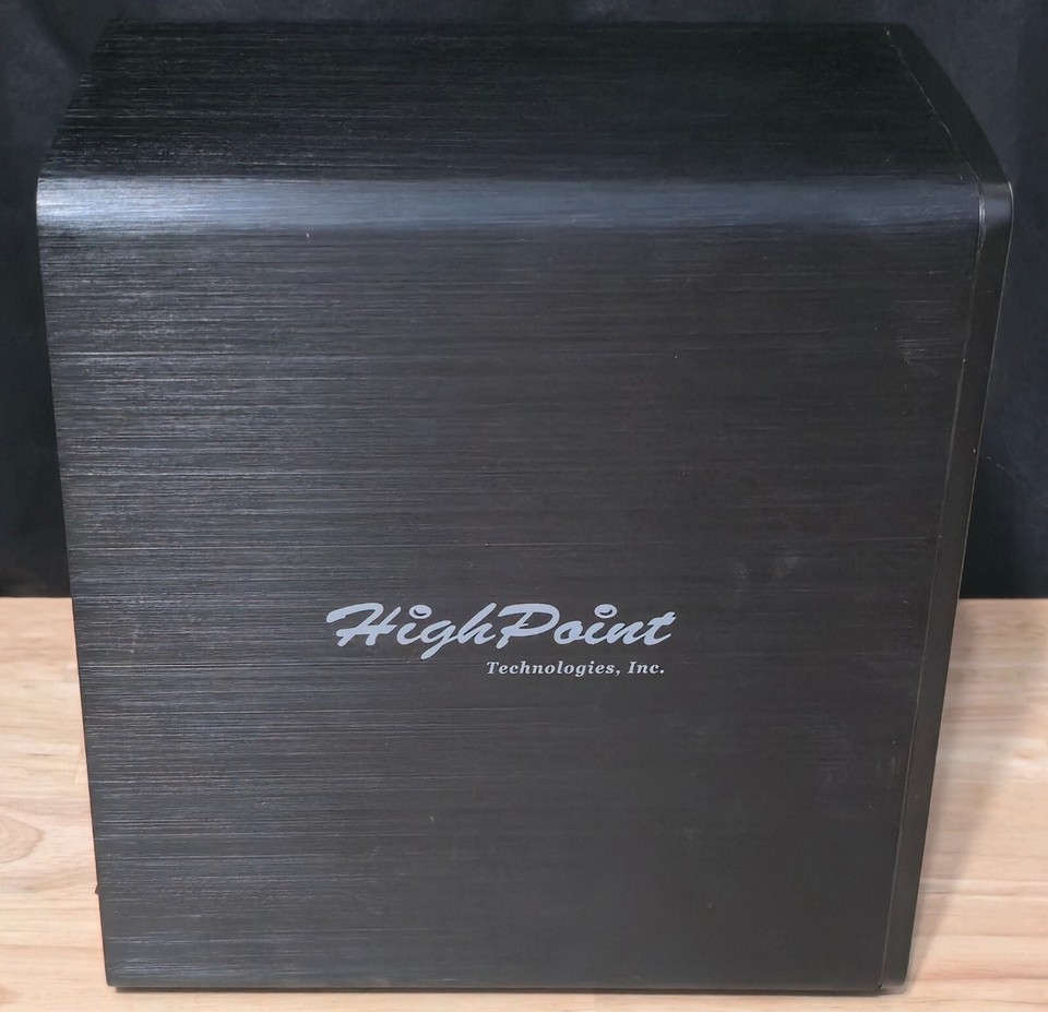 HighPoint RocketStor 4 Bay RAID Tower Enclosure USB-C DAS Storage ...