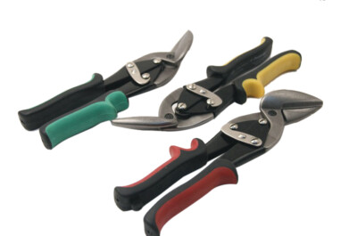 ProSnip Hands Safe Offset Aviation Snip Metal Tin Cutter:Left,Right Cut ...