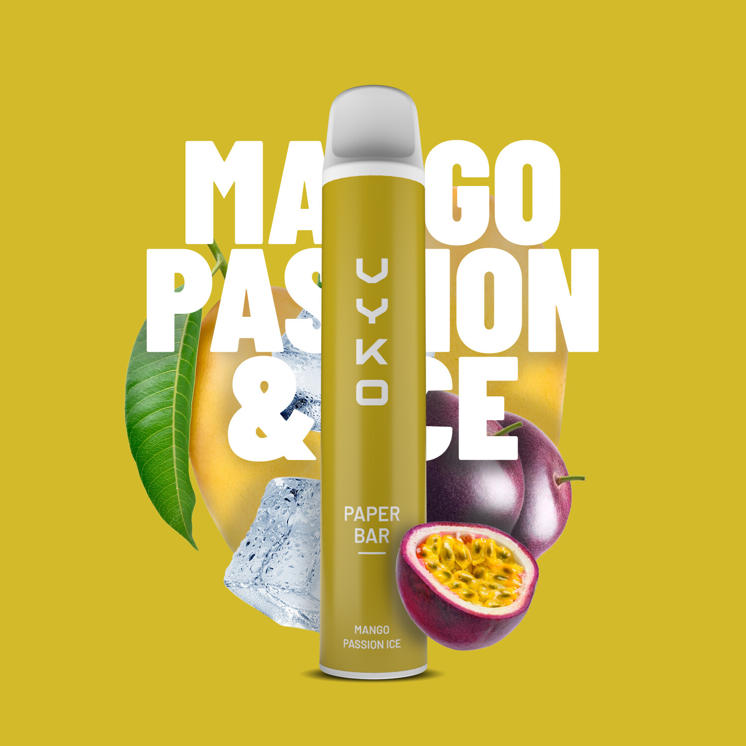 VYKO Paper Bar Disposable Vape Kit - Plastic Free Vape Pod Kit - 800 ...