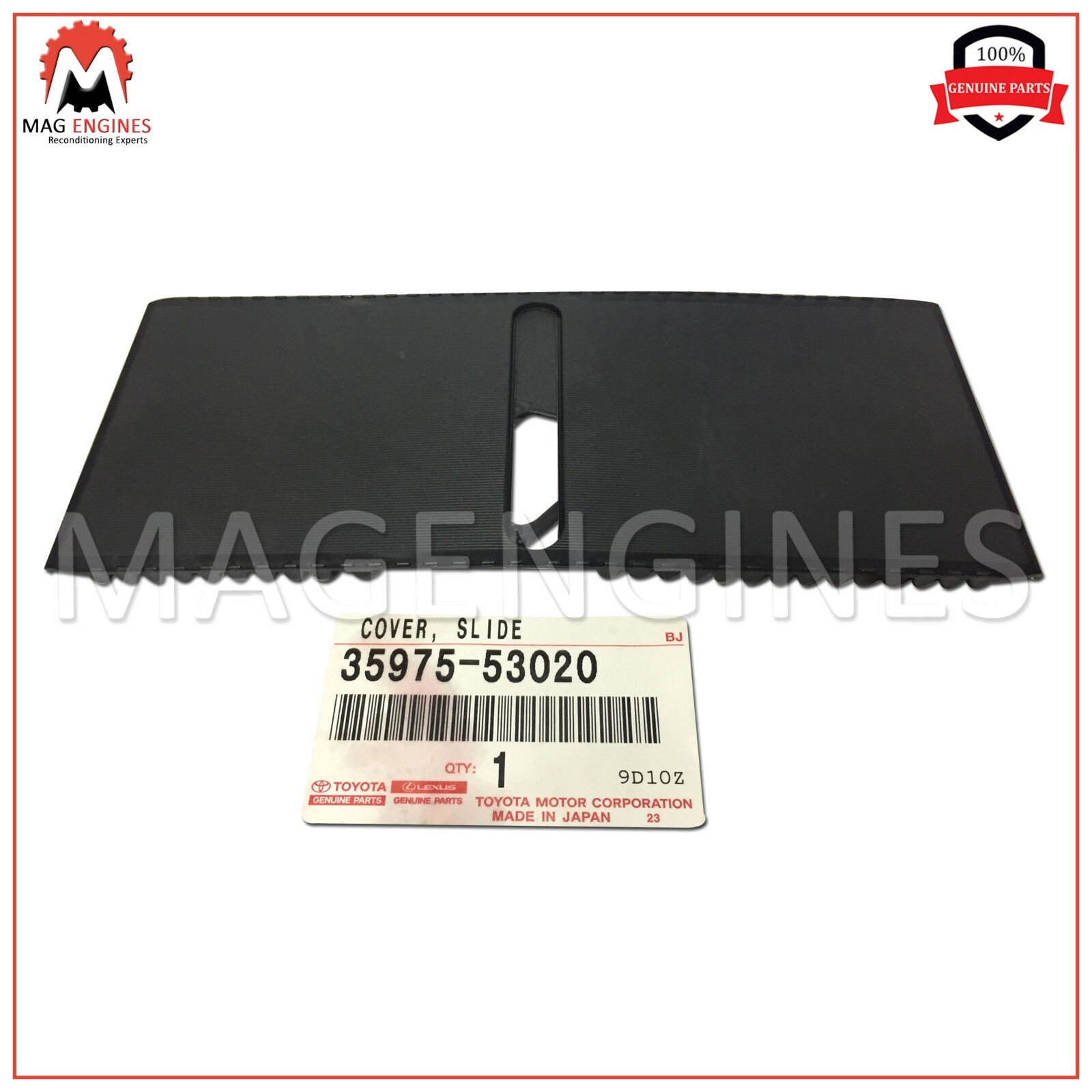 35975-53020 GENUINE OEM COVER, SLIDE (FOR POSITION INDICATOR) 35975 ...