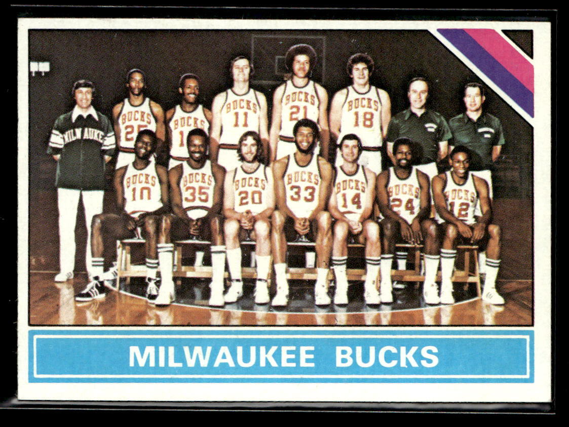 1975 Topps #213 Milwaukee Bucks TC VG/G | eBay