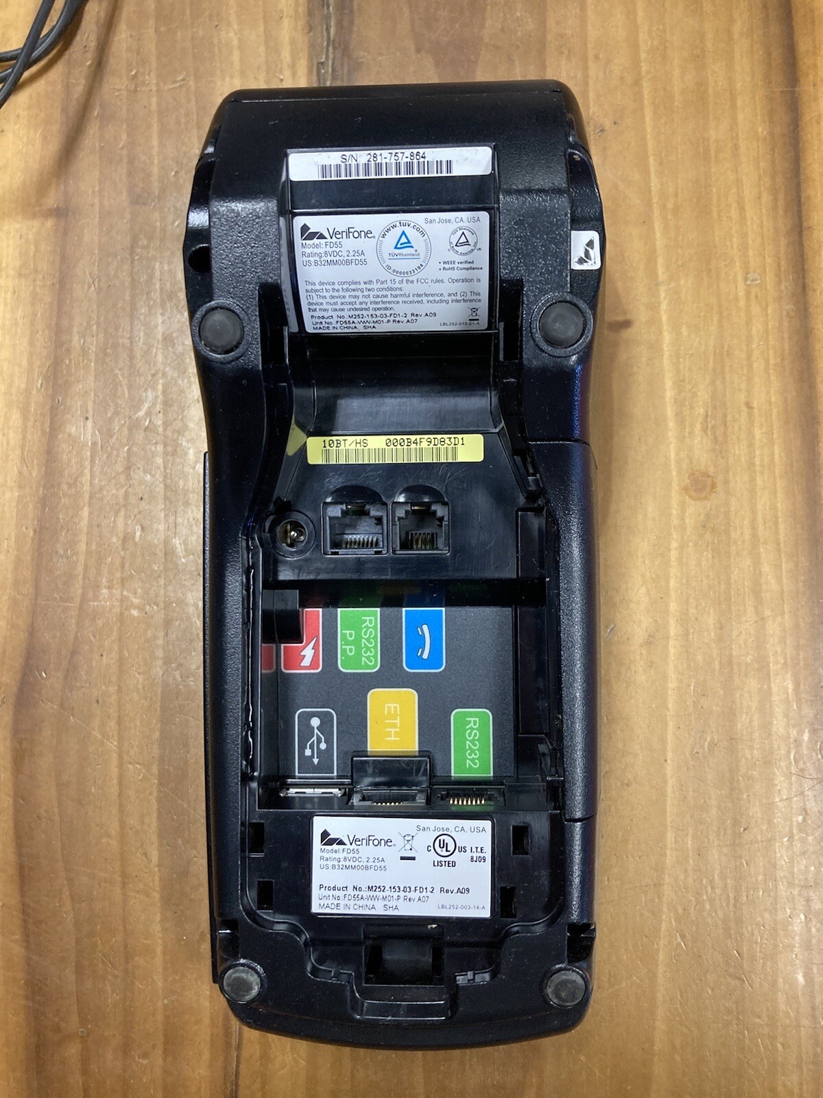Verifone FD55 First Data Credit Card Machine POS Terminal for sale ...