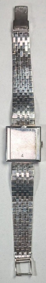 14K White Gold HAMILTON Diamond Bezel Model 730 Watch , Original Gold ...