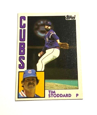 1984 TOPPS / TIM STODDARD BASEBALL CARD 112 T | eBay