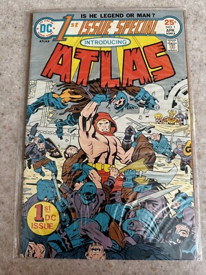 1st Issue Special #1 Introducing Atlas 1975 DC Comic G-VG | eBay