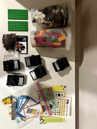 Junk Drawer Legos, Desk set & 2017 LEGO education set, Lego sized X-mas ...