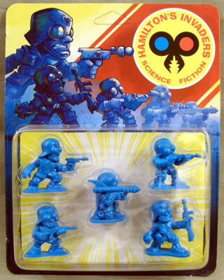 Hamilton's Invaders Mini Figures (Blue Launch Edition) | eBay