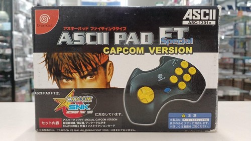 SEGA DREAMCAST ASCII PAD FT CAPCOM Version Boxed Tested Free Shipping ...